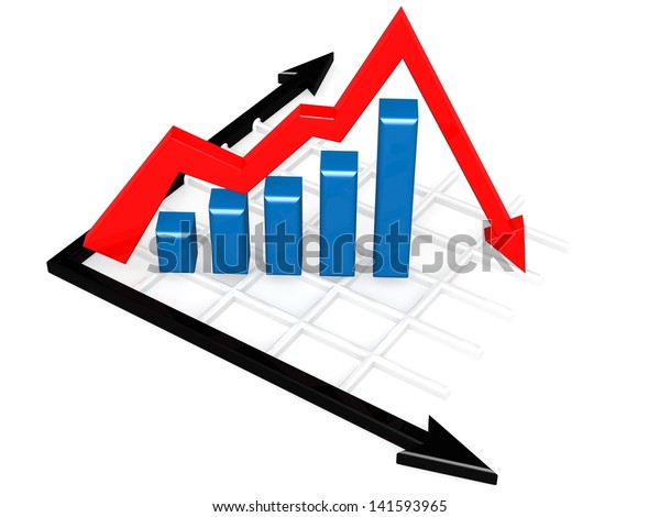 Downturn Graph Stock Illustration 141593965 | Shutterstock