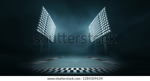 Drag Race 3d Rendering Stock Illustration 1284309634 | Shutterstock