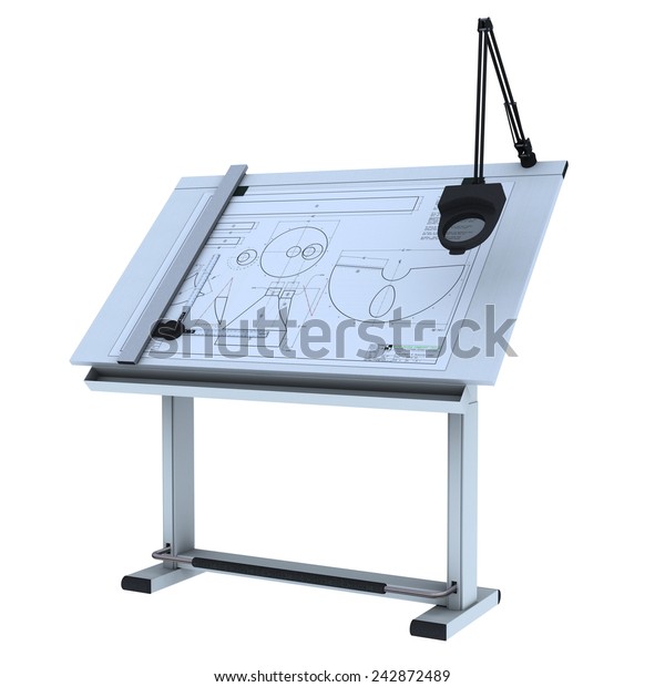 Drawing Board Stock Illustration 242872489