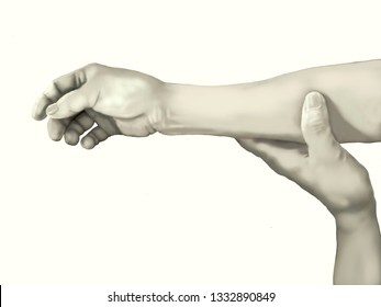 85 Both Arms Out Pushing Images, Stock Photos & Vectors | Shutterstock