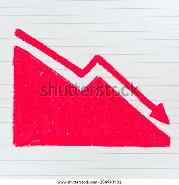 Drawing Sketch Performance Indicator On Lined 스톡 일러스트 204943981 ...