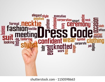 Dress Code Word Cloud Hand Marker 스톡 일러스트 1150598663 | Shutterstock