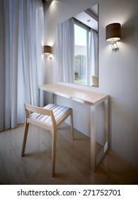 Dressing Corner Design 3d Render Stock Illustration 271752701 ...