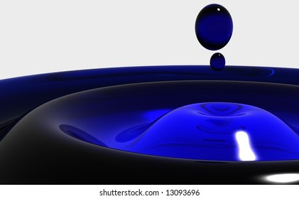 91 Blue Drippy Background Images, Stock Photos & Vectors | Shutterstock