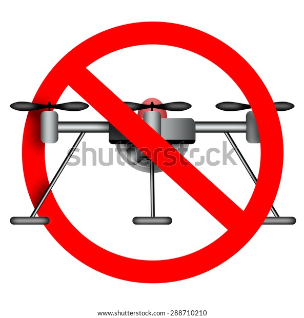 Drone Use Prohibited Sign Stock Illustration 288710210 | Shutterstock
