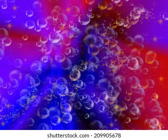 Drops On Rainbow Background Stock Illustration 209905678 | Shutterstock