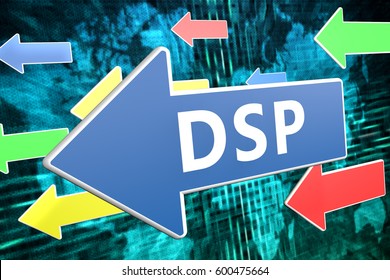 Dsp Demand Side Platform Text Concept 스톡 일러스트 600475664 | Shutterstock