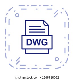 Dwg File Document Icon Stock Illustration 1369918052 | Shutterstock