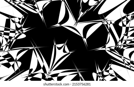 Dynamic Pattern Op Art Style Texture Stock Illustration 2153756281 ...