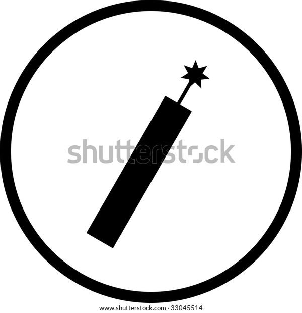 Dynamite Symbol Stock Illustration 33045514 | Shutterstock