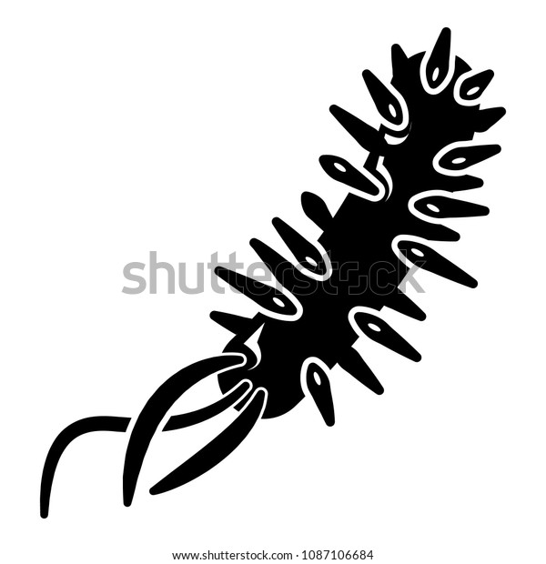 E Coli Bacteria Icon Simple Illustration Stock Illustration 1087106684 ...