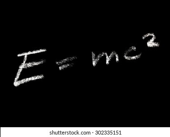E Equals Mc Squared Drawn White Stock Illustration 302335151 | Shutterstock