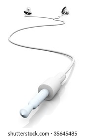 Earbuds Stock Illustration 35645485 | Shutterstock