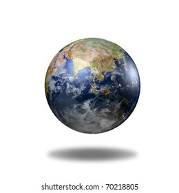 Earth 3d Model Data Source Nasa 库存插图 70218805 | Shutterstock
