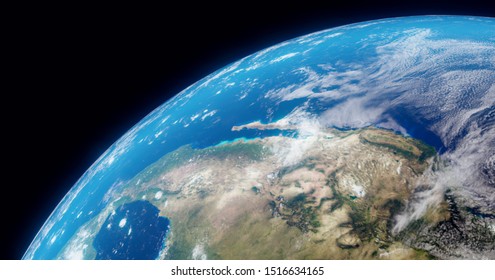 Earth Globe Space High Resolution Planet Stock Illustration 1516634165 ...