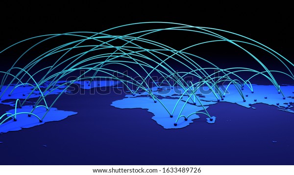 Earth Map Geographic Information System Location Stock Illustration ...