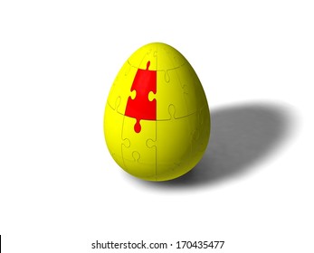 달걀퍼즐 Images, Stock Photos & Vectors | Shutterstock