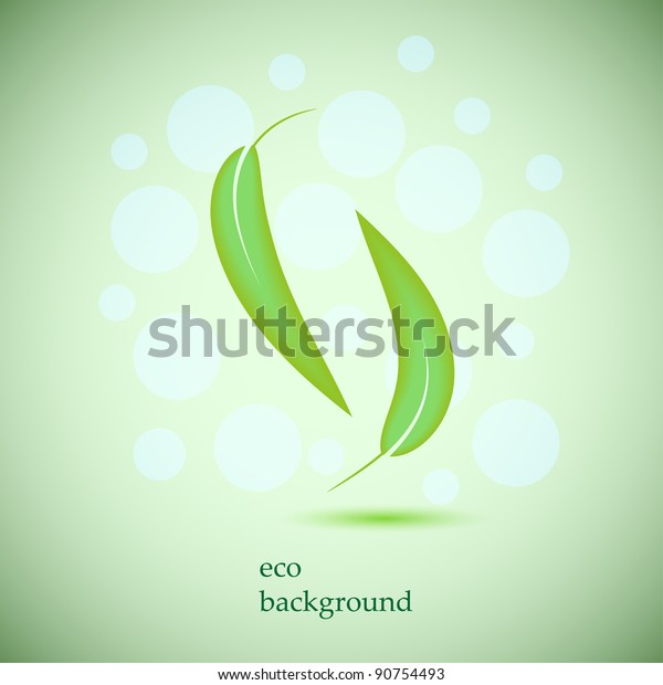 Eco Abstract Background Stock Illustration 90754493 | Shutterstock