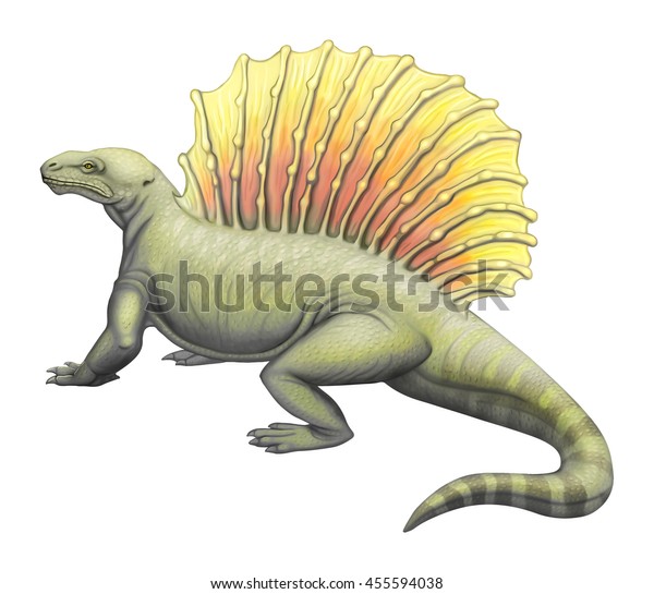 Edaphosaurus Stock Illustration 455594038