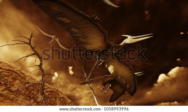 Egg Pterodactyl 3d Rendering Stock Illustration 1058993996 | Shutterstock
