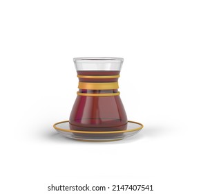 Eid Tea Cup Front Side 3d Stock Illustration 2147407541 | Shutterstock