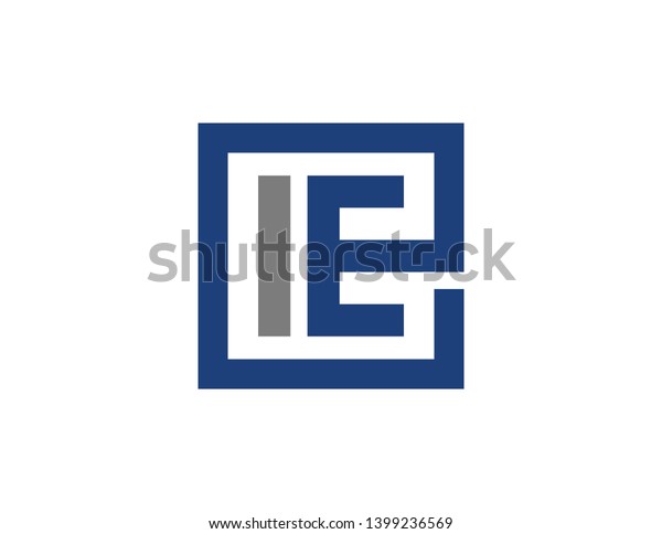 Eie Original Monogram Logo Design Stock Illustration 1399236569