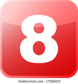 Number 8 스톡 일러스트 63865072 | Shutterstock