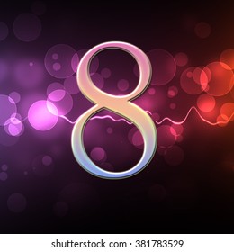 Shine Bright Slogan Colorful Neon Light: เวกเตอร์สต็อก (ปลอดค่า ...