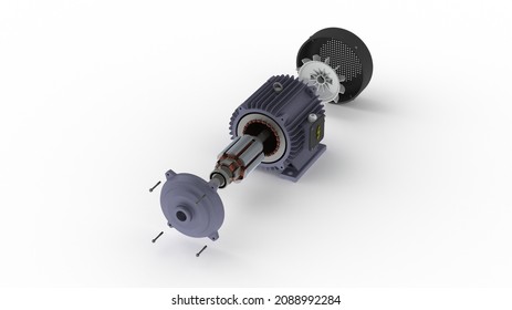 498 Exploded view electric Images, Stock Photos & Vectors | Shutterstock