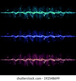 Lightning Electric Thunderbolt Strike Blue Color Stock Vector (Royalty ...