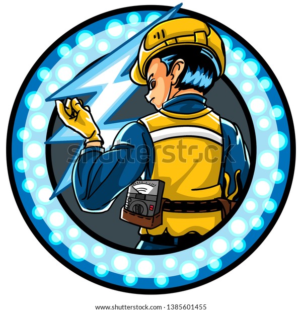 Electrical Installation Maintenance Logo Stock Illustration 1385601455 ...