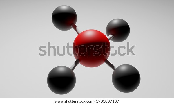 Electron Proton Atom Cell 3d Rendering Stock Illustration 1901037187 ...