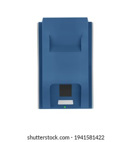 Electronic Voting Machine Evm Control Unit Stock Illustration ...