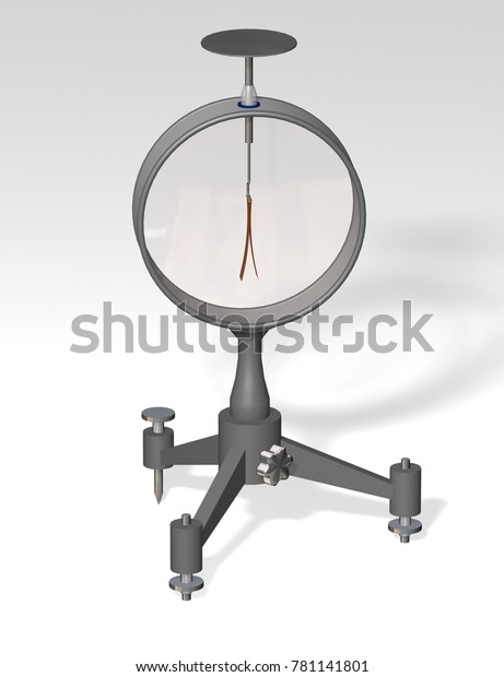 Electroscope Used Physics Education Demonstrate Principles 스톡 일러스트 781141801