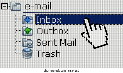 3,742 Inbox outbox Images, Stock Photos & Vectors | Shutterstock