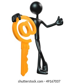 Email Key Concept Stock Illustration 49167037 | Shutterstock