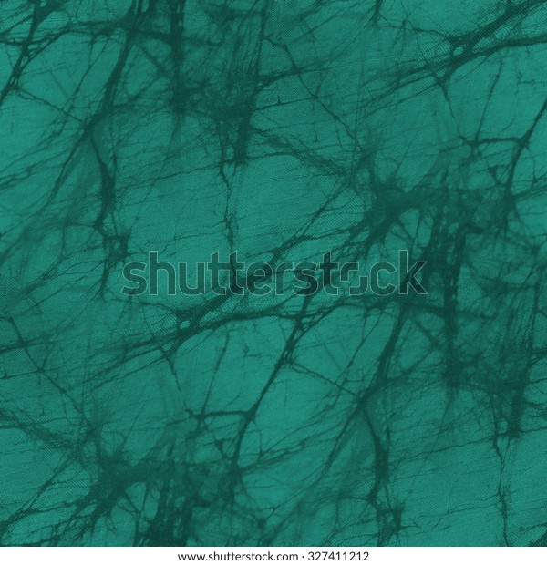 Emerald Green Batik Texture Seamless Pattern Stock Illustration ...
