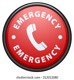 Emergency Call Button Stock Illustration 312012071 | Shutterstock
