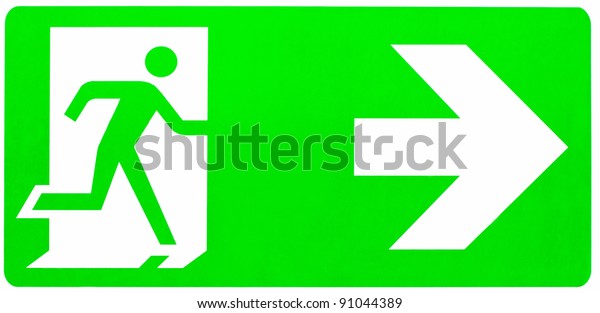 Emergency Exit Sign Isolated On White 库存插图 91044389 | Shutterstock Emergency Exit Sign Isolated On White 库存插图 91044389 | Shutterstock