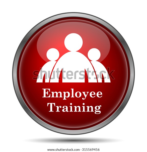 Employee Training Icon Internet Button On Stock Illustration 315569456