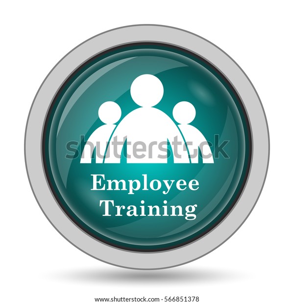 Employee Training Icon Website Button On Stock Illustration 566851378 ...