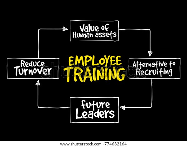 Employee Training Strategy Mind Map Business Stock Illustration 774632164