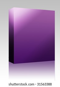 Empty Blank Generic Software Box Package Stock Illustration 31563388 ...