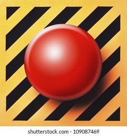 Red Alarm Shiny Button Background Vector Stock Vector (Royalty Free ...