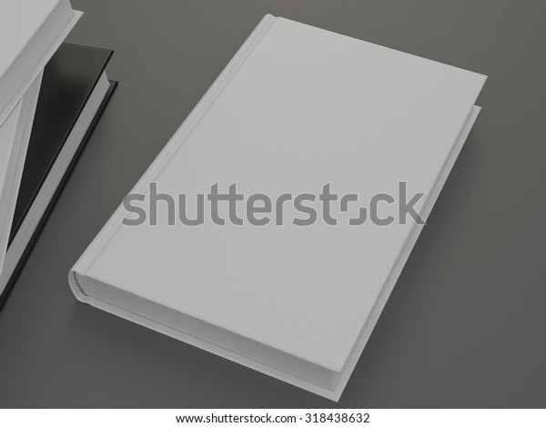 Empty Book Mockup Template High Resolution Stock Illustration 318438632 ...