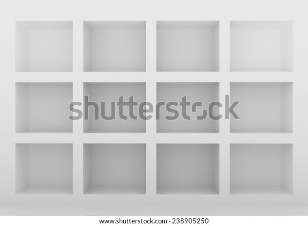 Empty Bookshelf Stock Illustration 238905250 | Shutterstock