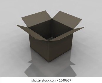 Empty Box Stock Illustration 1549657 | Shutterstock