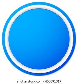 Empty Circle Badge Button Background Shadow 스톡 벡터(로열티 프리) 448292980