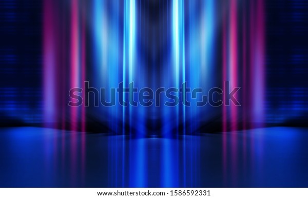 Empty Dark Abstract Background Background Empty Stock Illustration ...