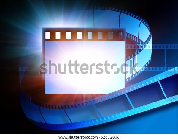 Empty Frame On Background Film Stock Illustration 62672806 | Shutterstock